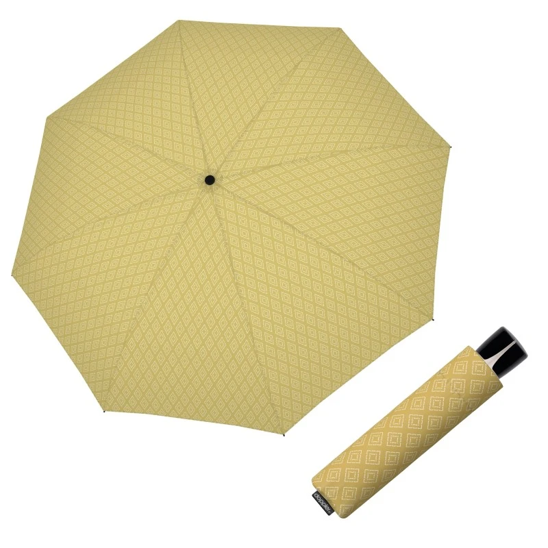 Mini Fiber Calm yellow Dámský deštník | Doppler CZ